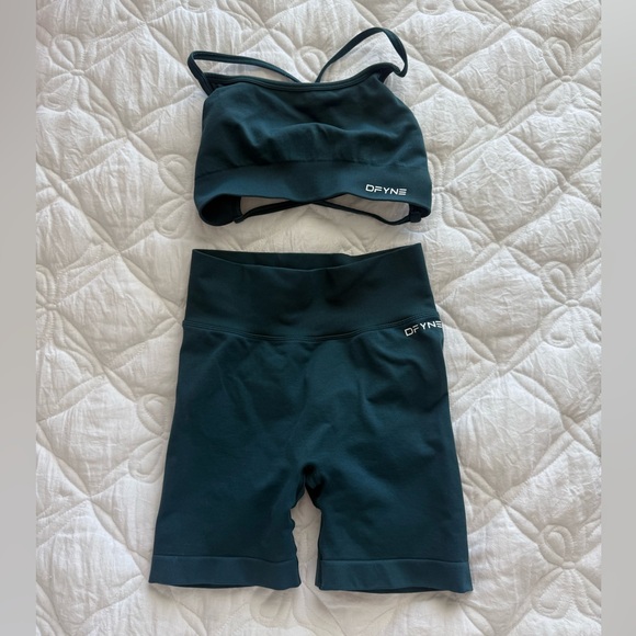 Dfyne | Other | Turquoise Dfyne Workout Set | Poshmark
